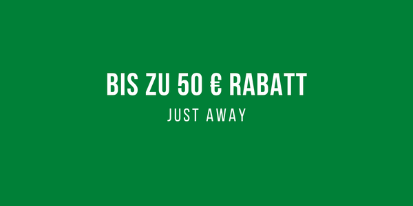 bis zu 50 € Rabatt mit Just Away - Urlaub & Reiseschnäppchen günstig ...